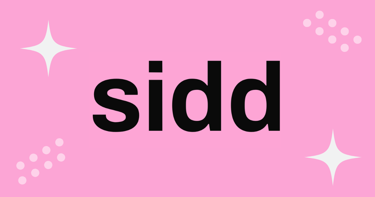 Sidd